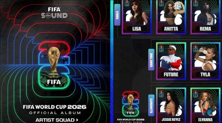 FIFA Rilis Album Piala Dunia 2026 dengan 18 Lagu Lintas Genre, Hadirkan ...